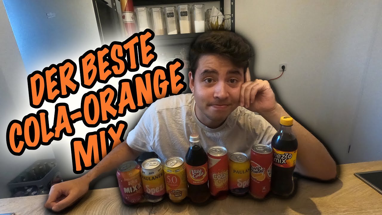 Das BESTE Cola Orange Mix GETRÄNK! | Spezi; Mezzo Mix; 5,0 ...