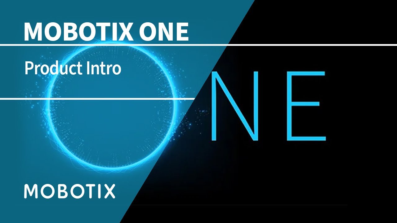 MOBOTIX ONE - The Next Generation of IP Video Surveillance [EN] - YouTube