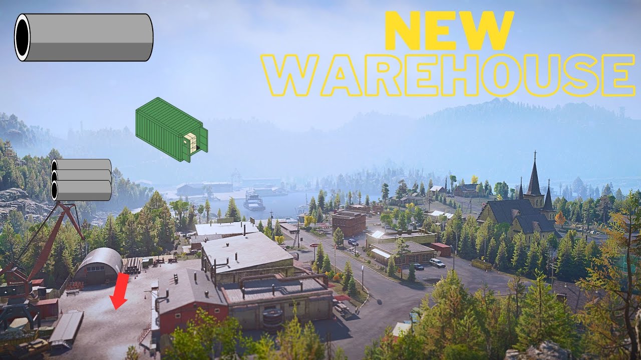 Urban Industry Warehouse By The Ferry SnowRunner Season 10 New Update ...