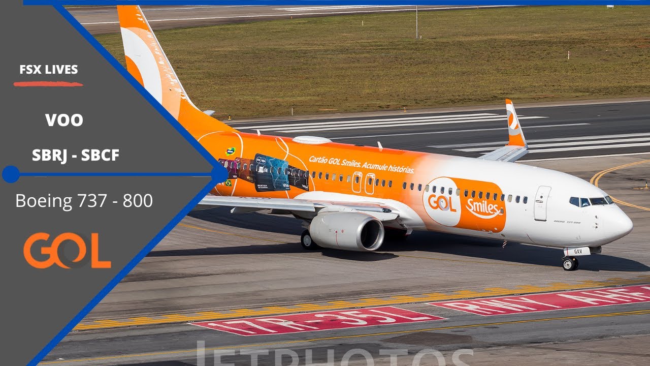 FS2020 - PMDG 737-800 VOO RIO DE JANEIRO(SBRJ) - BELO HORIZONTE(SBCF ...
