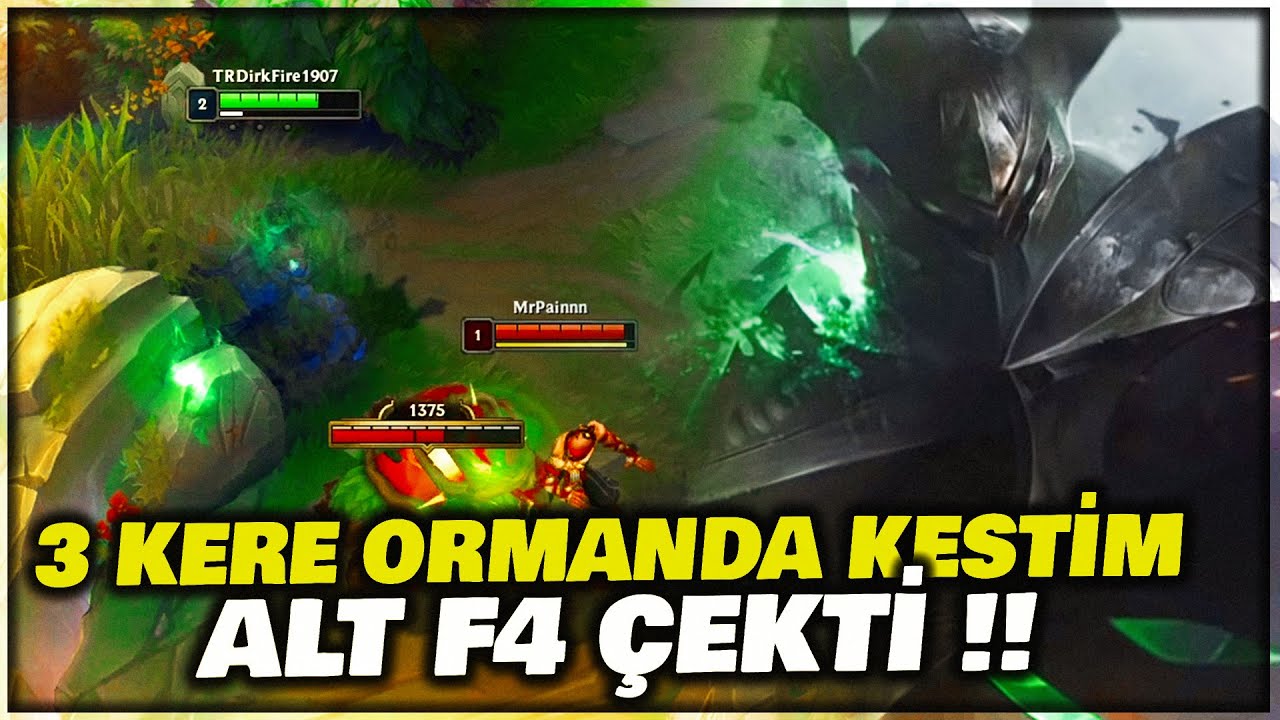 3 KERE ORMANDA YAKALAYIP KESTİM !! ALF F4 ÇEKTİ ÇIKTI ZORUNA GİTTİ ...