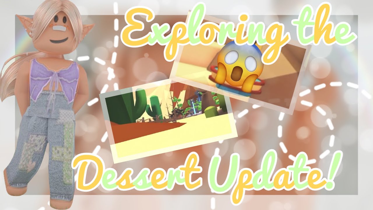 Exploring the dessert update in adopt me! (Roblox) - YouTube