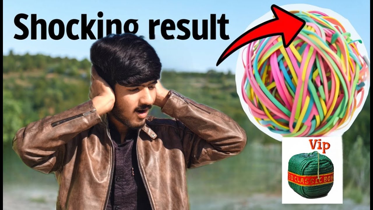Sutli Inside Rubber Ball / रबर बैंड बॉल के अंदर sutli बम - YouTube