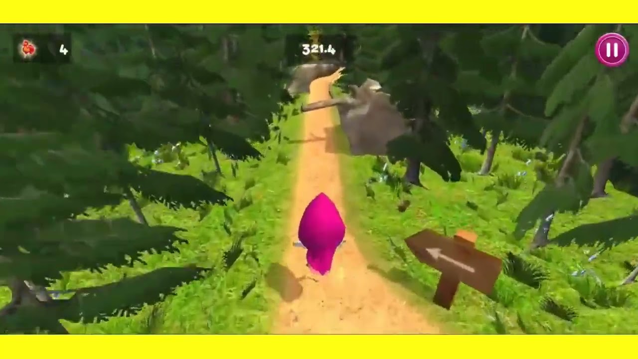 Masha Run - Masha and Bear #shorts - YouTube