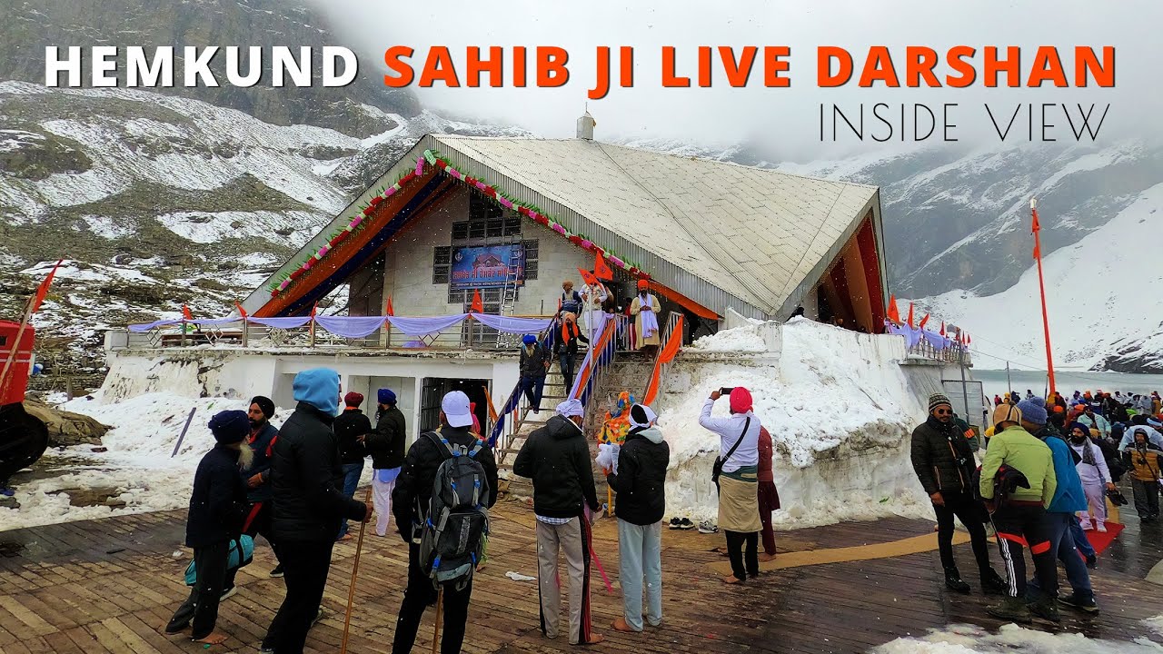 Shri Hemkunt Sahib Live Darshan 2022 On Opening Day | Hemkund Sahib Vlog - YouTube