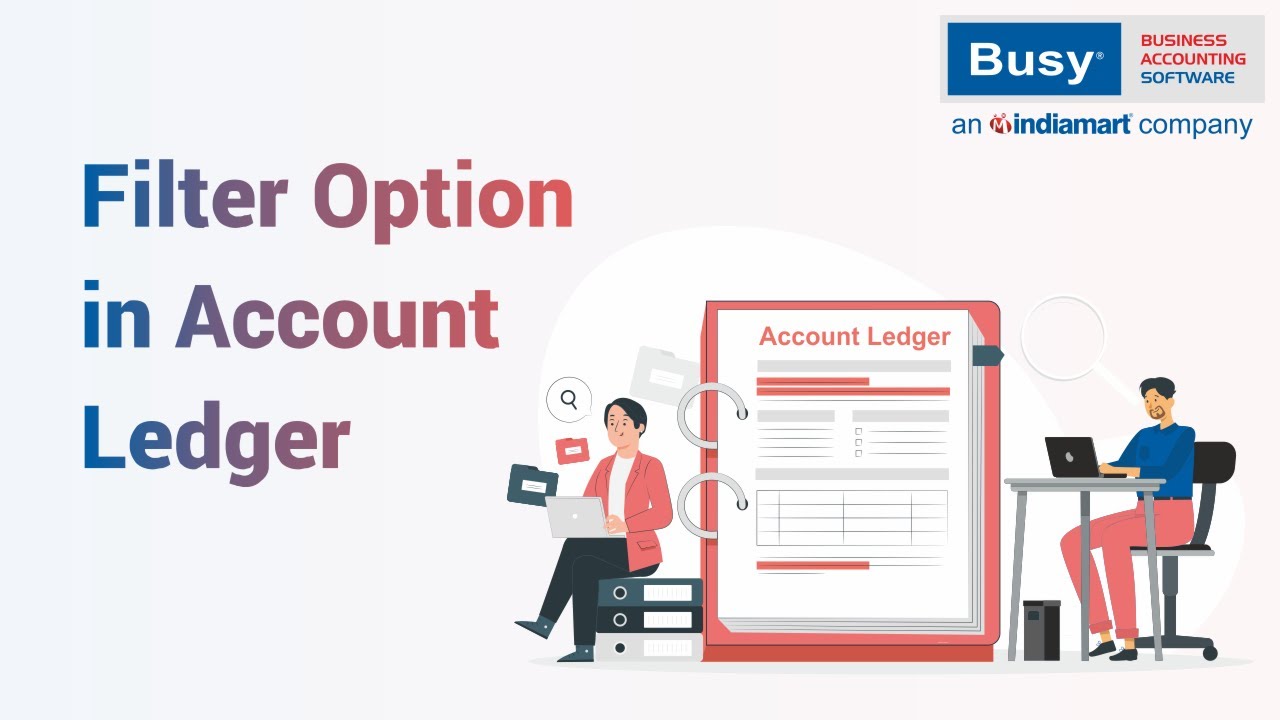 Filter Entries in Account Ledger | Apply filter on Dr. & Cr. amount in ...