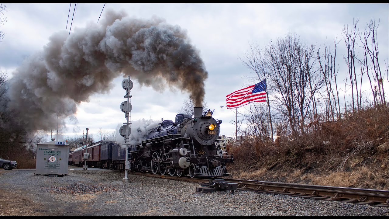 Reading & Northern #425 Santa Train; Final Saturday Run Before 425's ...