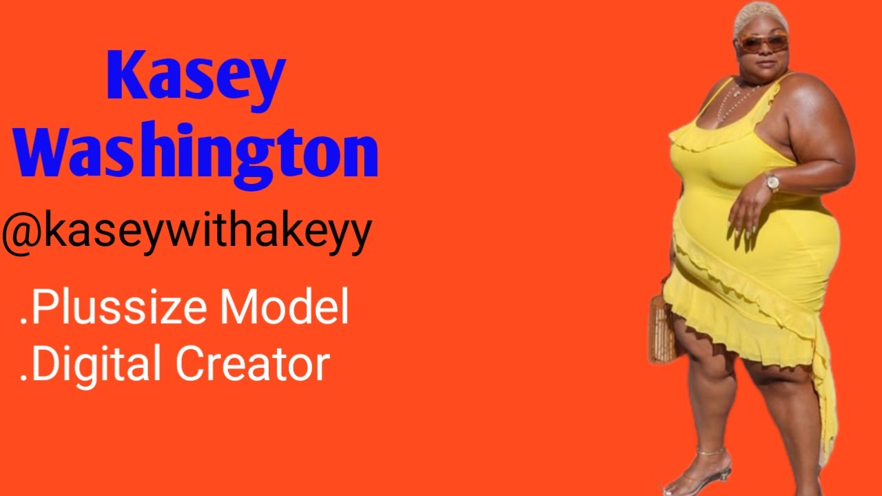 Kasey Washington - Plussize Curvy Model | Wiki, Biography, Weight, Body ...