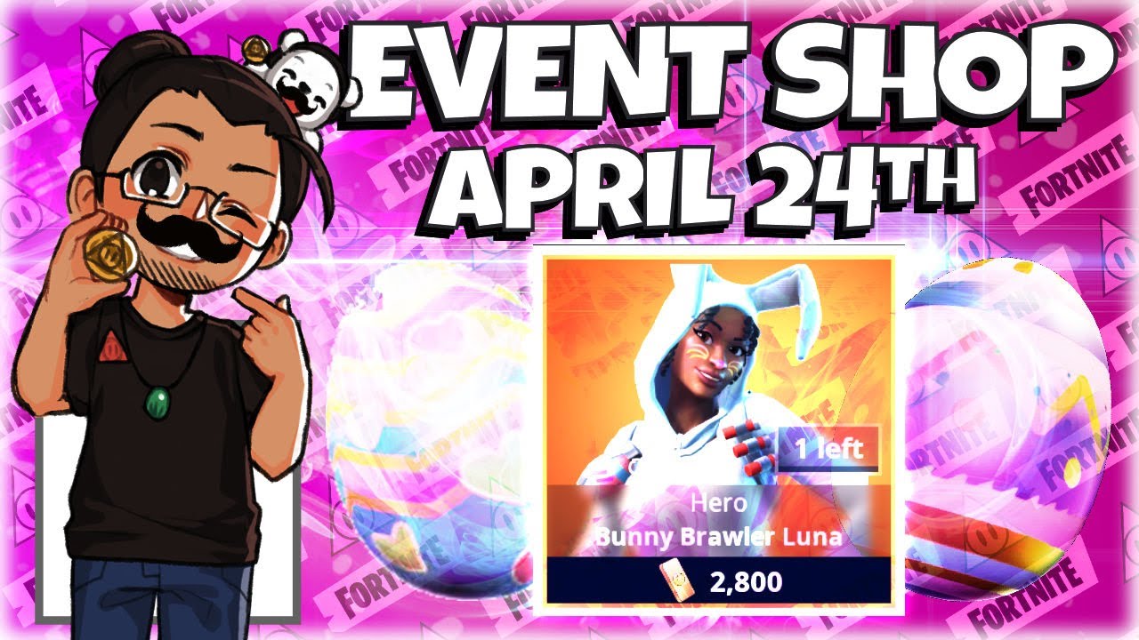 Bunny Brawler Luna ~ Event Shop Update 4.24 ~ | Fortnite STW - YouTube