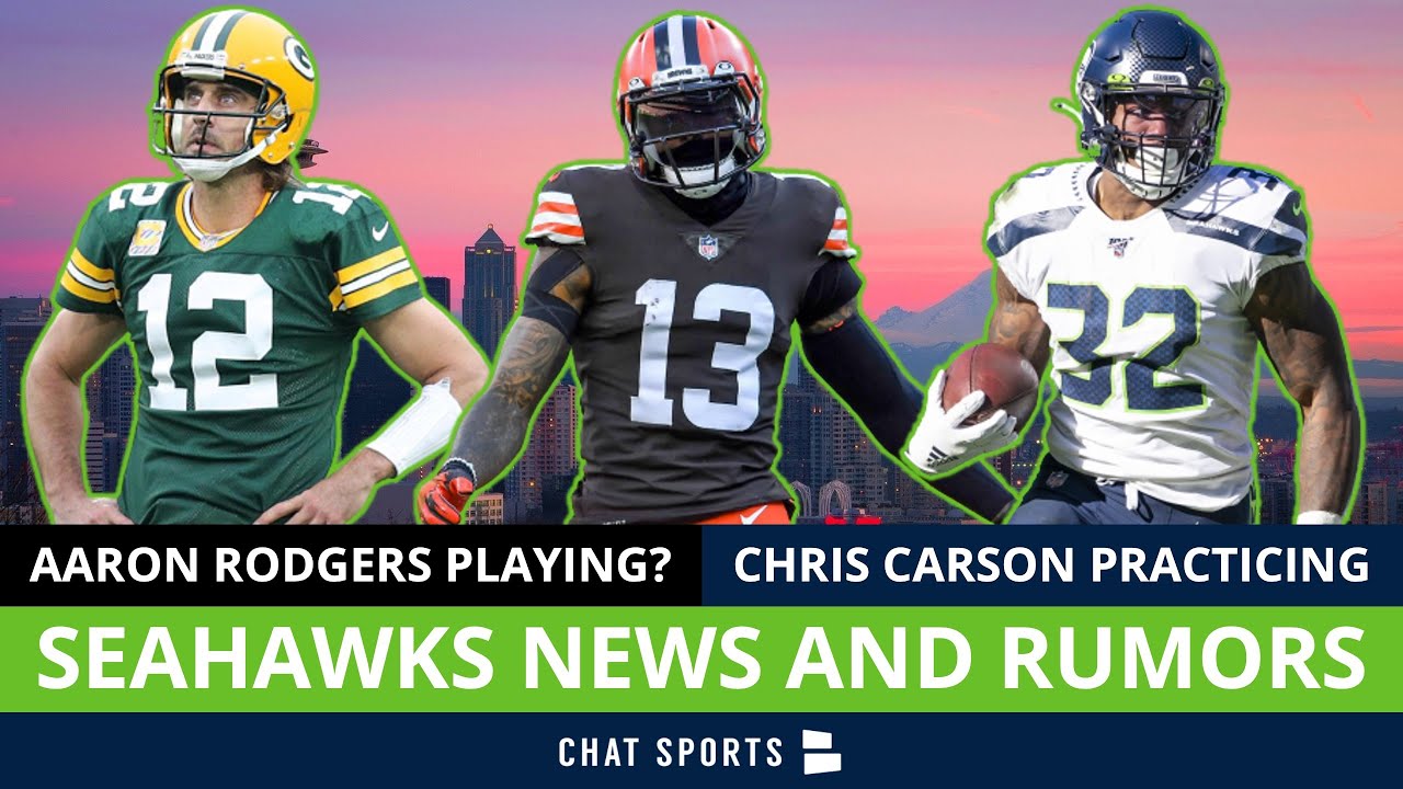 Seahawks News | Chris Carson Injury Update + Odell Beckham Jr. Rumors ...