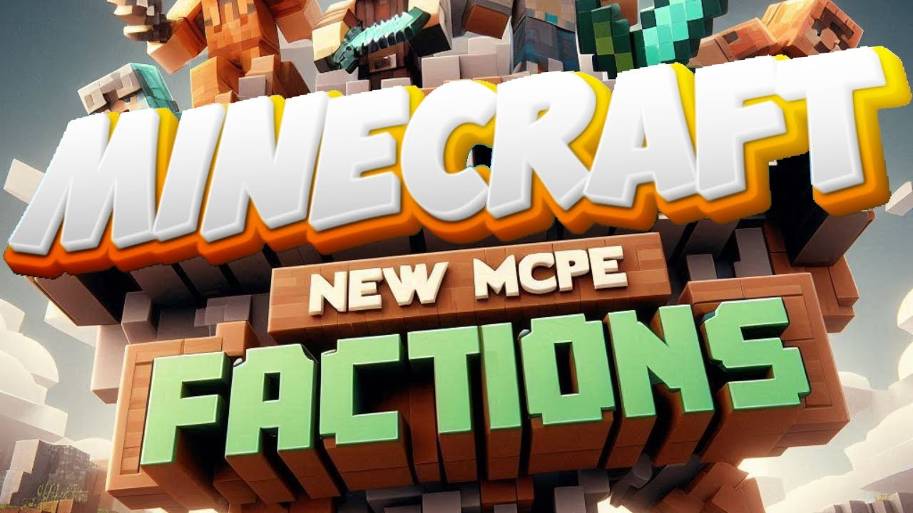 MY BRAND new MCPE Faction Server in Minecraft PE! (MCPE 1.21.44 ...