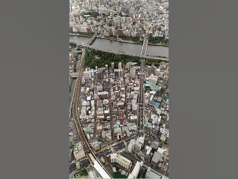 2018/06/16 東京晴空塔350m天望甲板風景 - YouTube