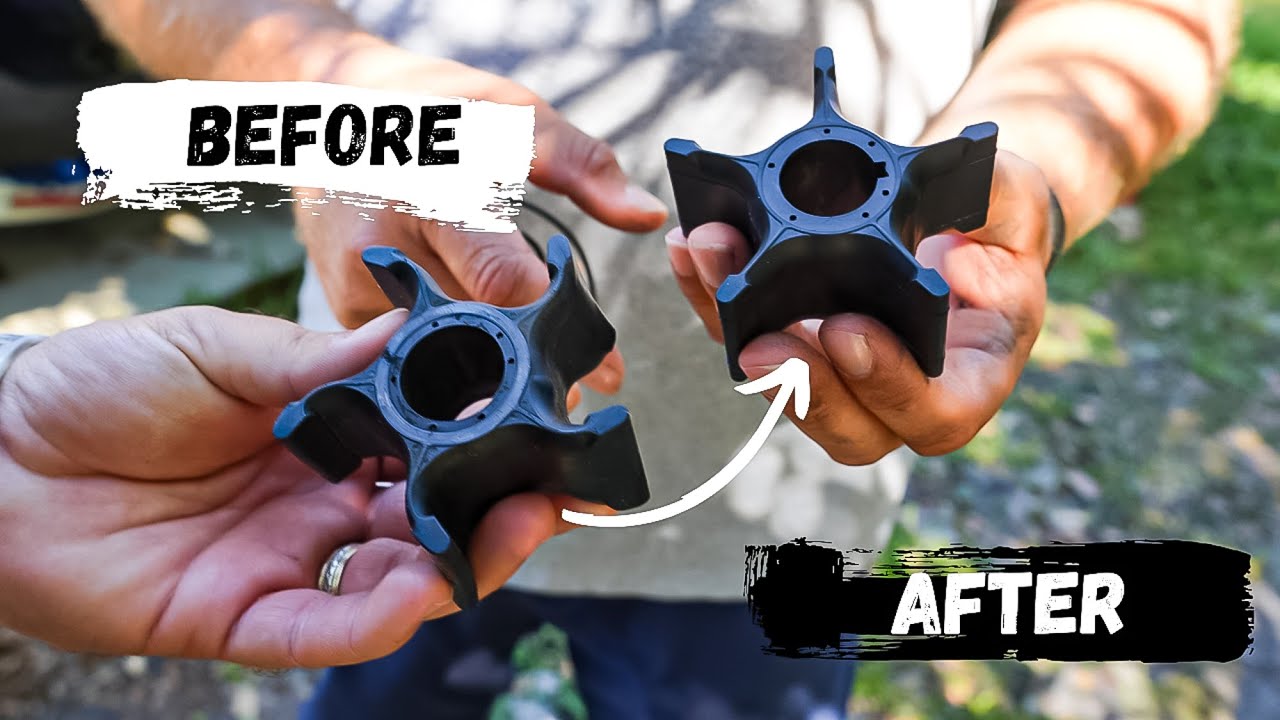 How to Change an Outboard Water Pump Impeller - Step by Step! - YouTube