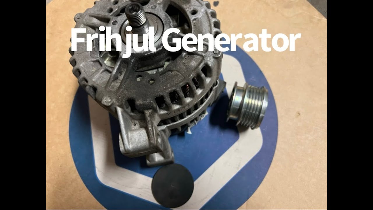 frihjul Generator Volvo xc60 - YouTube