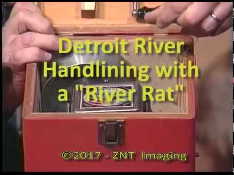 Detroit River Handlining for Walleye with a River Rat - YouTube