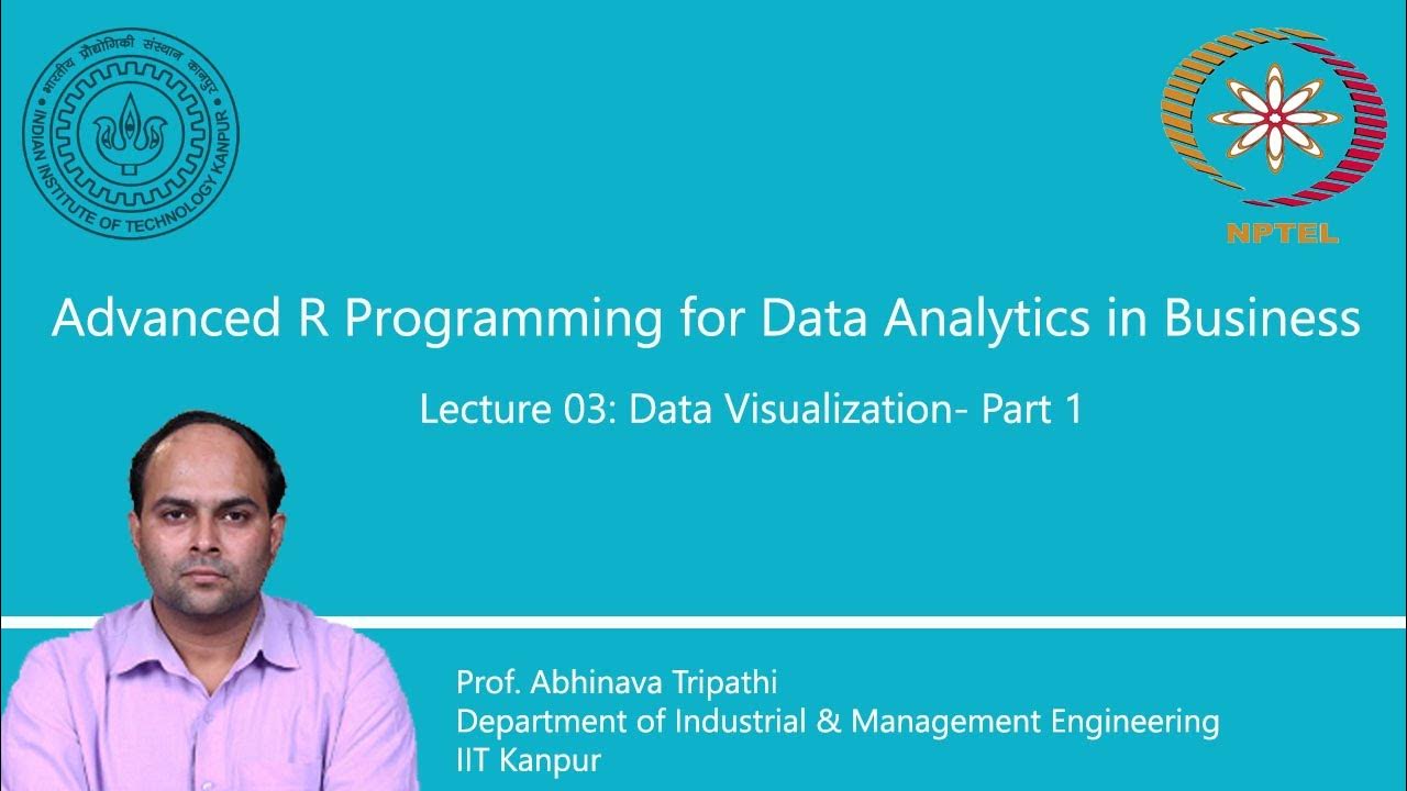 Lecture 03 : Data Visualization- Part 1 - YouTube