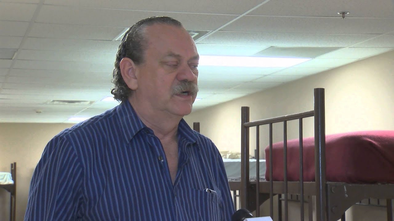 Shelters offer warmth as cold front rolls through - YouTube