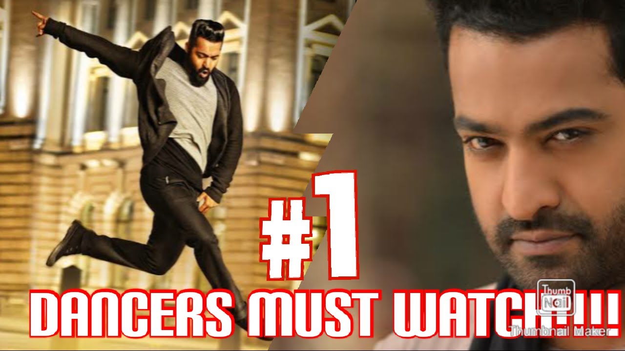 JR NTR | JR NTR DANCE SONG MOVES |TOP 5 | DANCERS MUST WATCH | PART 1 ...