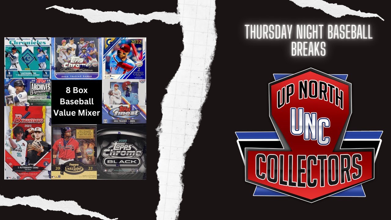 Thursday Night Baseball Breaks!! 8 Box Value Mixer!! - YouTube