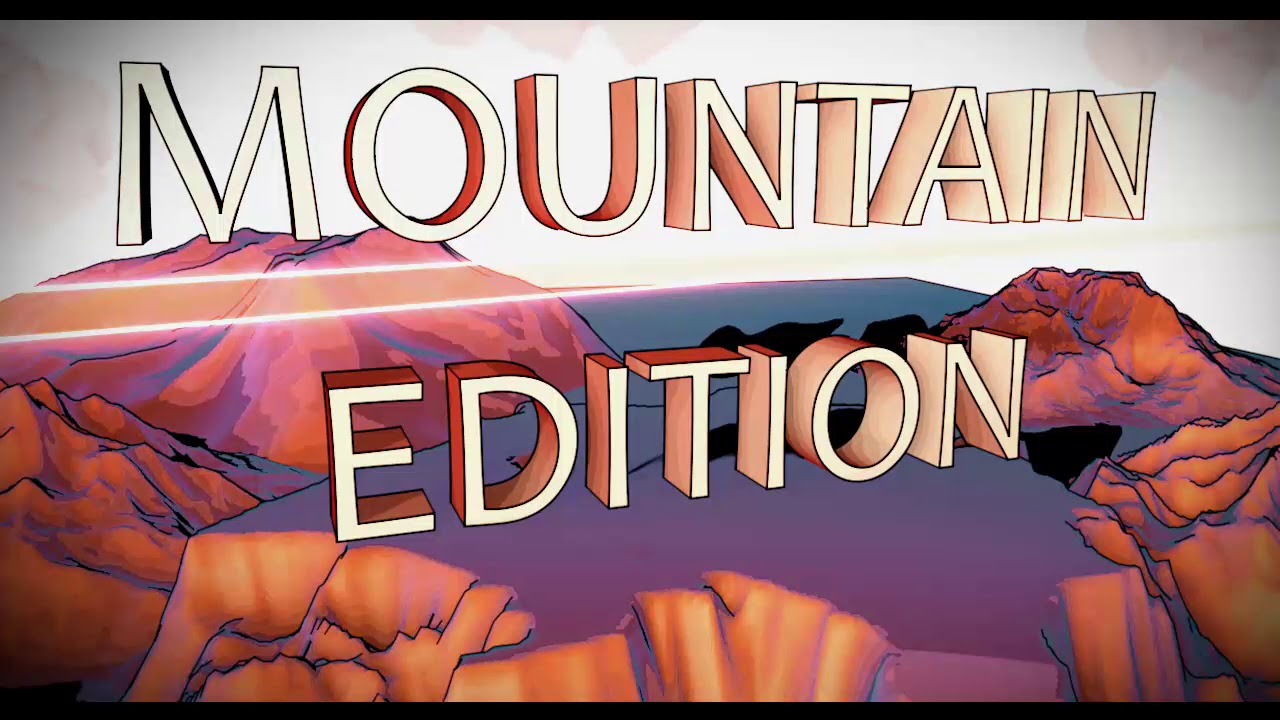 Stylized Mountain Motion Graphics Intro - YouTube