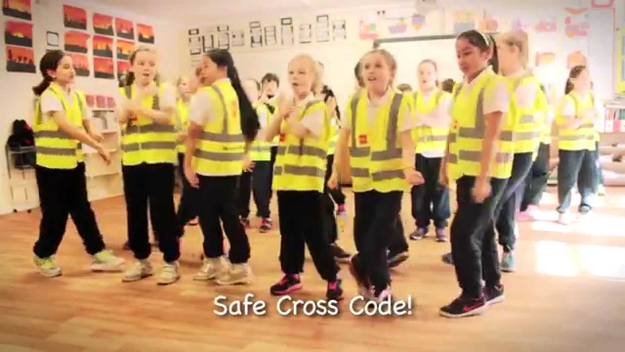 Safe Cross Code Dance - YouTube