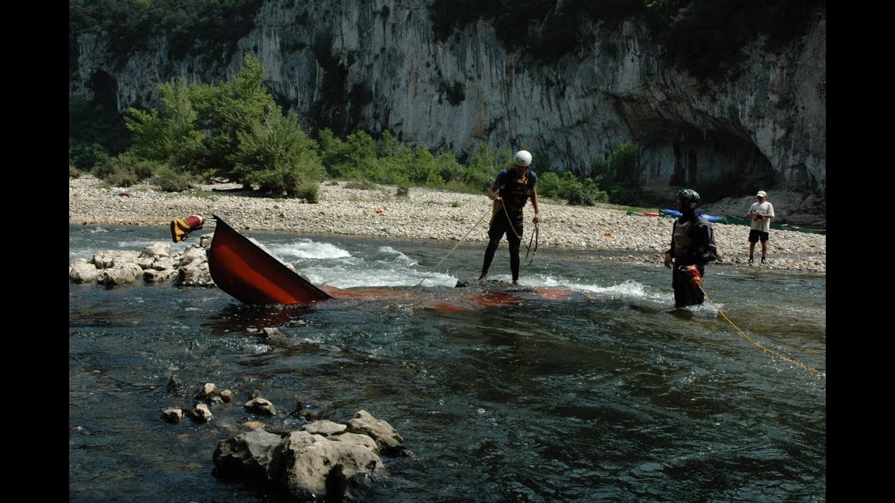 Unpinning a Canoe 1: using a Z Drag to pull a canoe (or kayak) off a ...