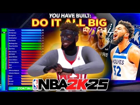 THE *NEW* BEST CENTER BUILD is an ABSOLUTE MONSTER in NBA 2K25! 7 FT ...