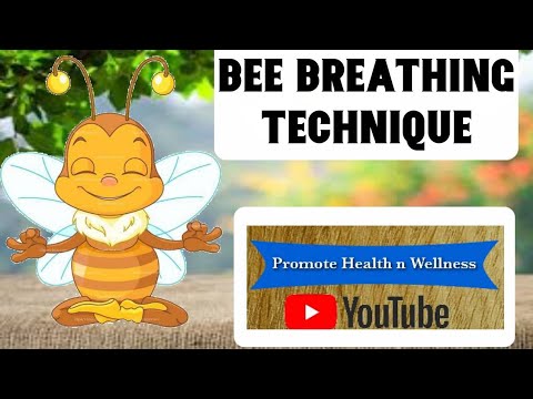 Bee Breathing Technique | Promote Health n Wellness | Dr. Girisha CM ...