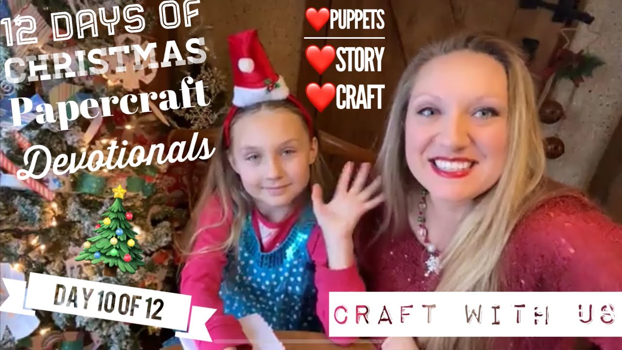 ️How to Make a Paper Stocking that you can put stuff inside!🎁🎄 ️Puppets ...