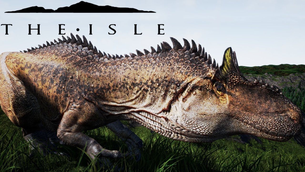 The Isle | Jogando com o novo Alossauro - "Allosaurus" | (Sandbox ...