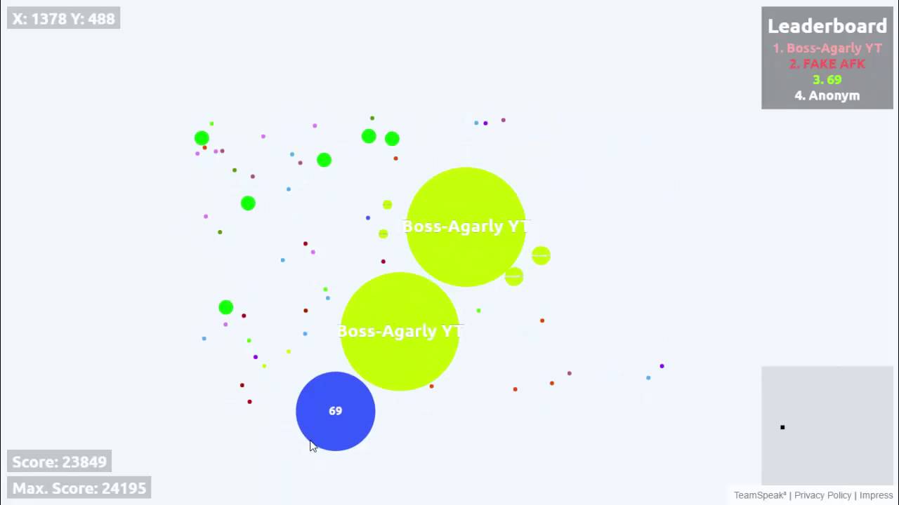 Agarly solo gameplay (score 50k) crazy mode - YouTube