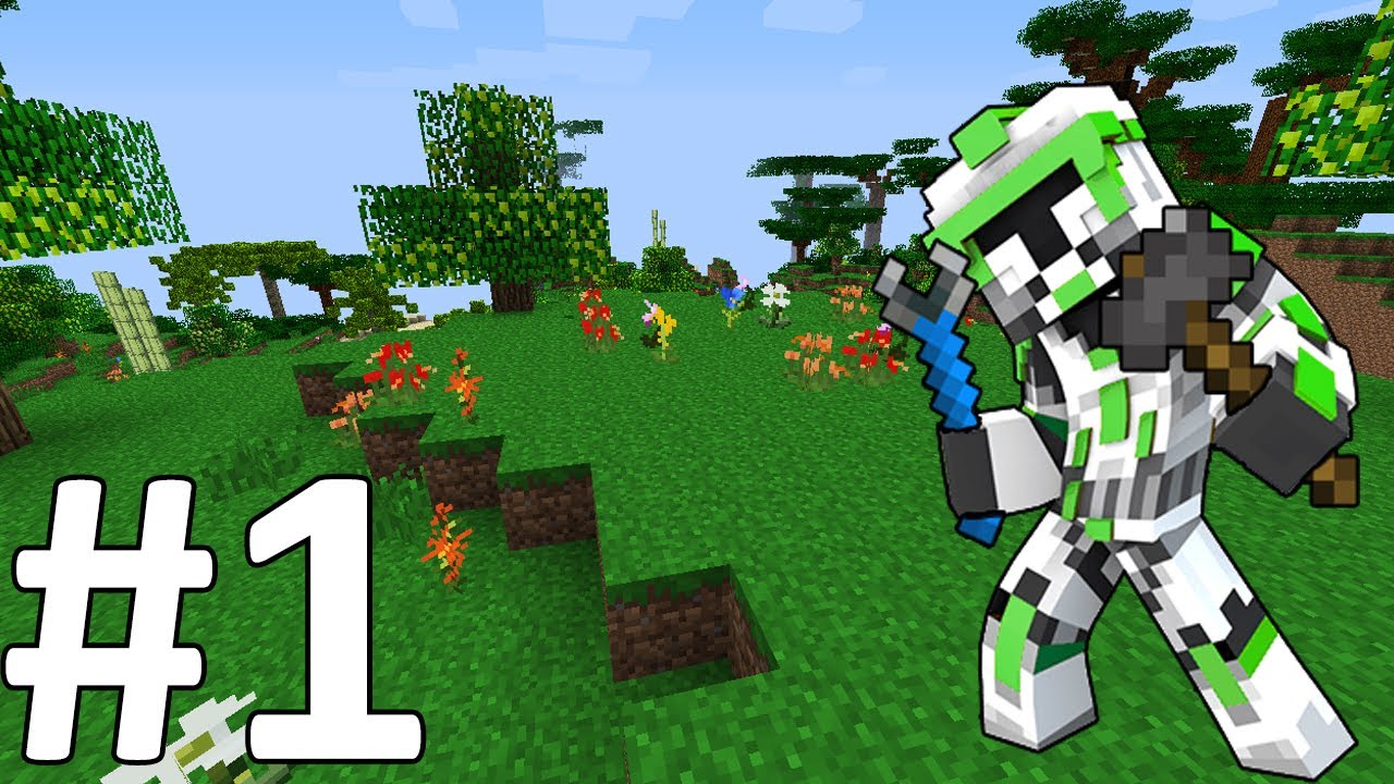 |#1|Выживание на Hi-Tech сборке McSkill в minecraft с модами|Начало. - YouTube