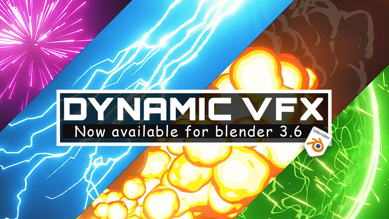 Dynamic Vfx - Now available for Blender 3.6! - YouTube