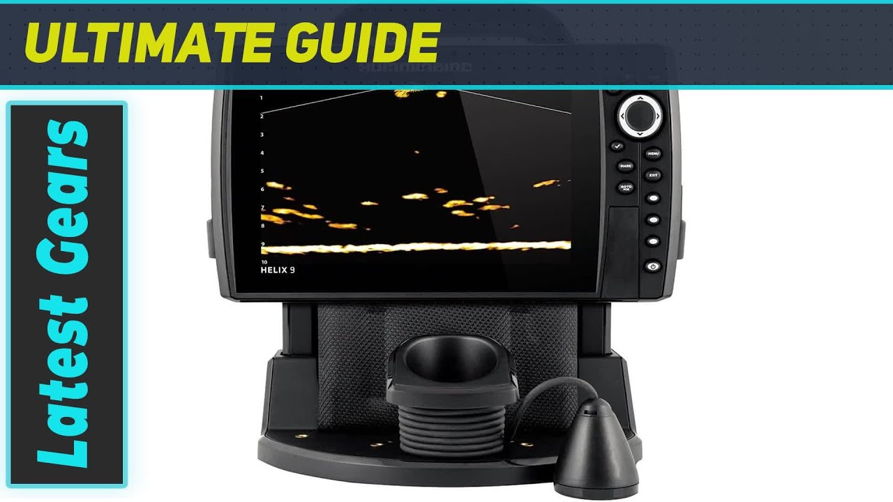 Humminbird ICE Helix 9 MSI+ GPS G4N MEGA Live Fish Finder Bundle: The ...