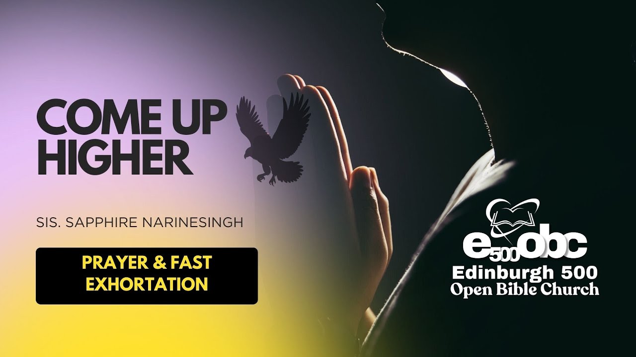 Come Up Higher | Prayer and Fast | Sapphire Narinesingh - YouTube