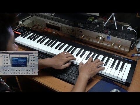 Midi Controller Nektar Impact GX61 Unboxing & Test Play (TongHua Song)
