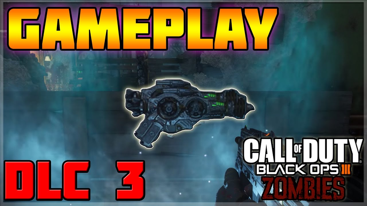 BO3 Zombies RAY GUN MK 3 GAMEPLAY FOOTAGE! DLC 3 "GOROD KROVI" RAYGUN ...