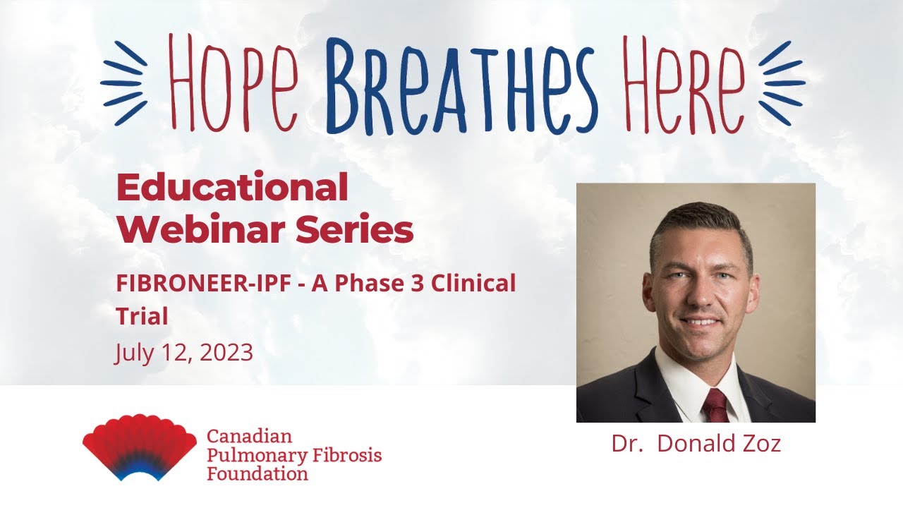 FIBRONEER-IPF: A Phase 3 Clinical Trial - Dr. Donald Zoz - YouTube