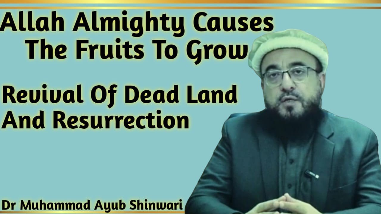 Allah Almighty causes the fruits to grow | Resurrection | Dr Muhammad ...