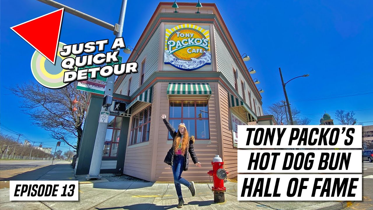 Road Trip America: Tony Packo's Hot Dog Bun Hall of Fame - YouTube