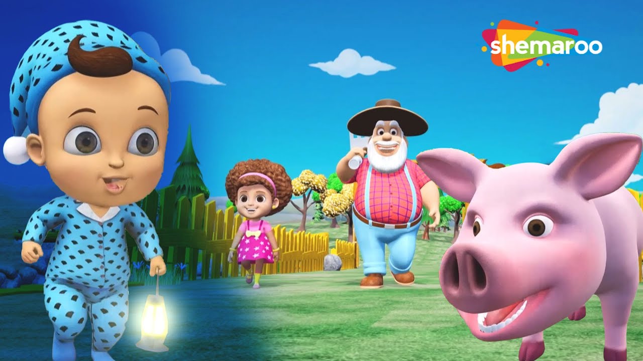 Old MacDonald's Had a Farm + Wee Willie Winky Rhymes | 3D Nursery ...