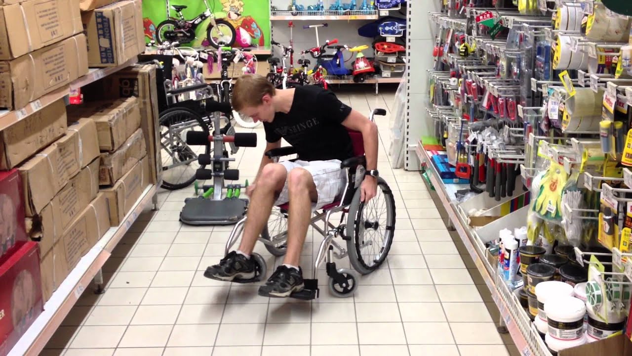 Sweet Wheelchair Trick! - YouTube