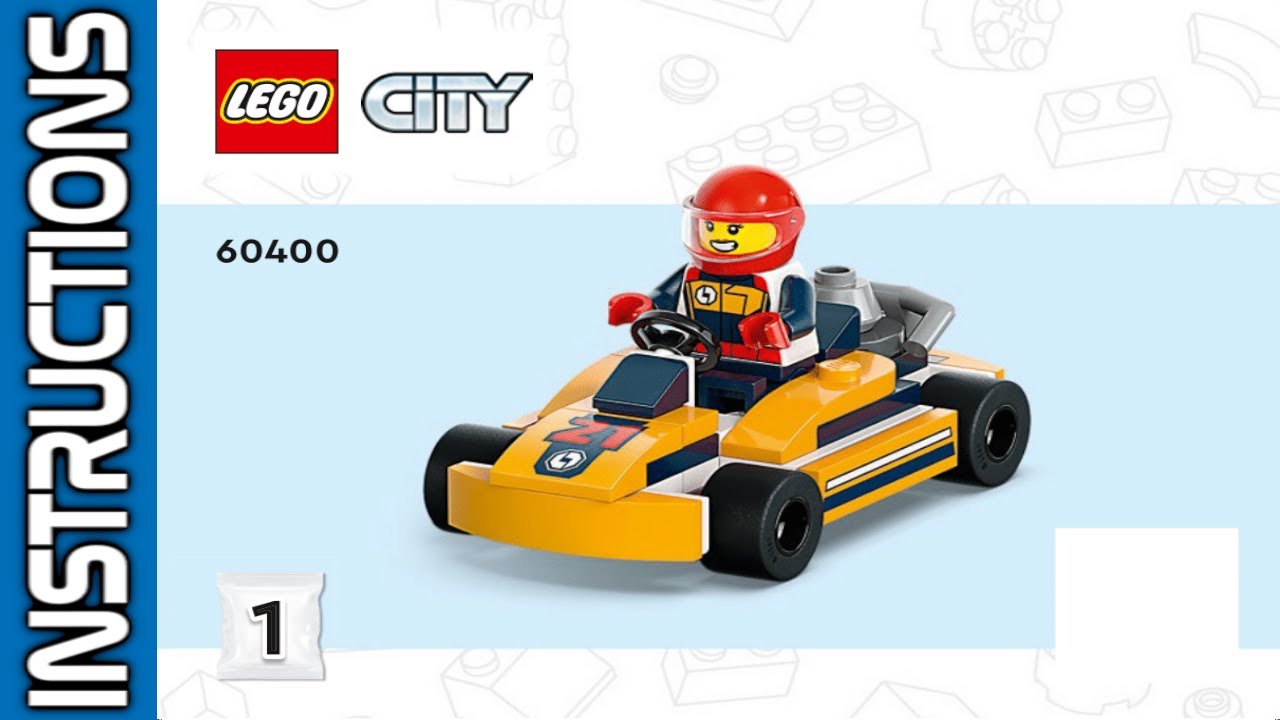 LEGO 60400 instructions | City | 2024 | Book 1 | Go-Karts and Race ...