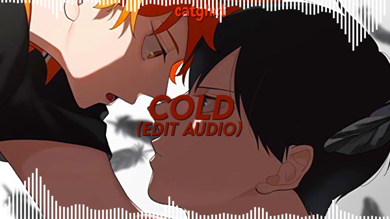 Cold maroon 5 edit audio - YouTube