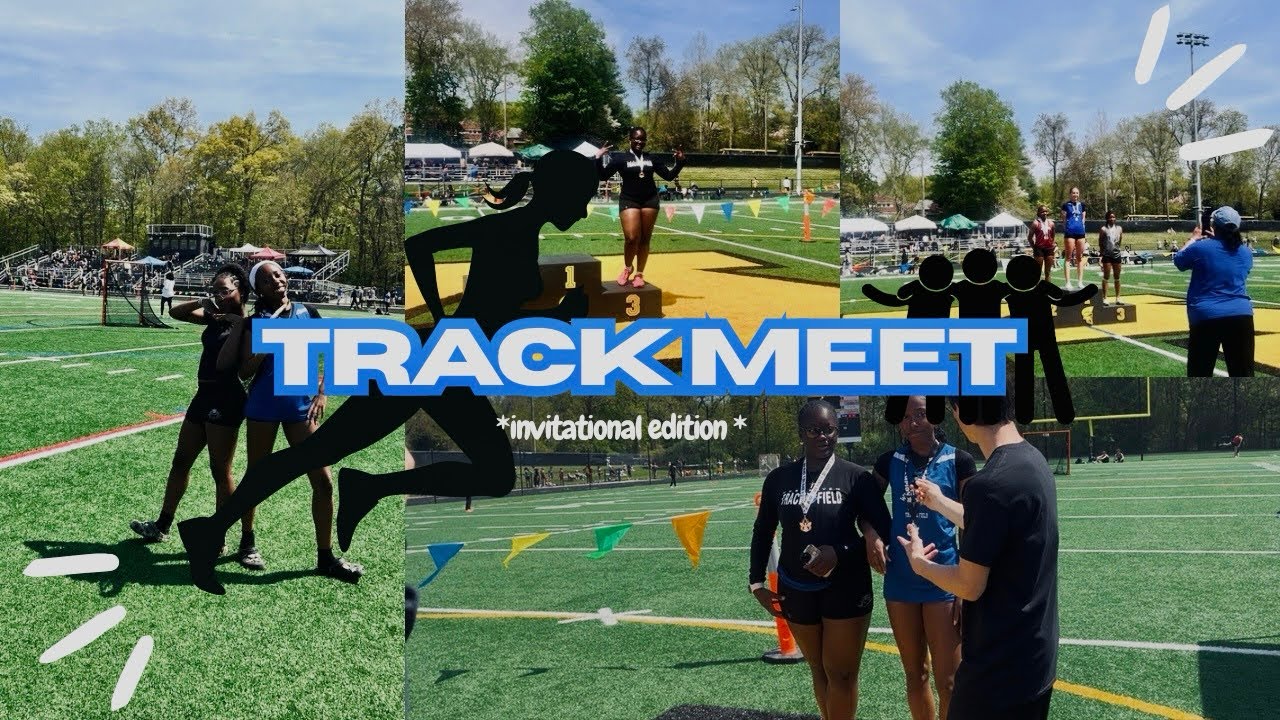 OUTDOOR TRACK MEET !! Invitational edition • Junior szn!! - YouTube
