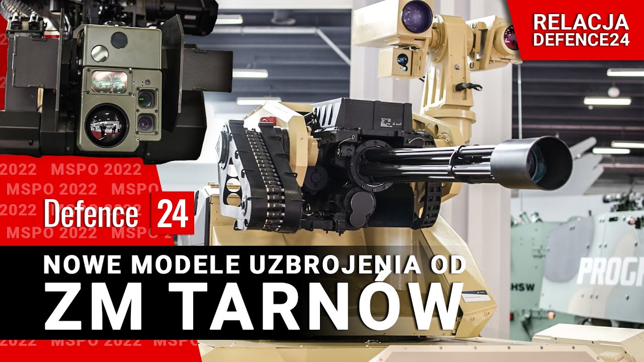 ZM Tarnów: nowe modele uzbrojenia, w tym system antydronowy - YouTube