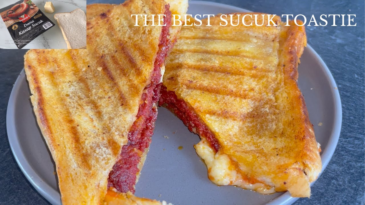 THE BEST TOASTIE EVER | SUCUK TOASTIE | Cooking with Az #sucuk - YouTube