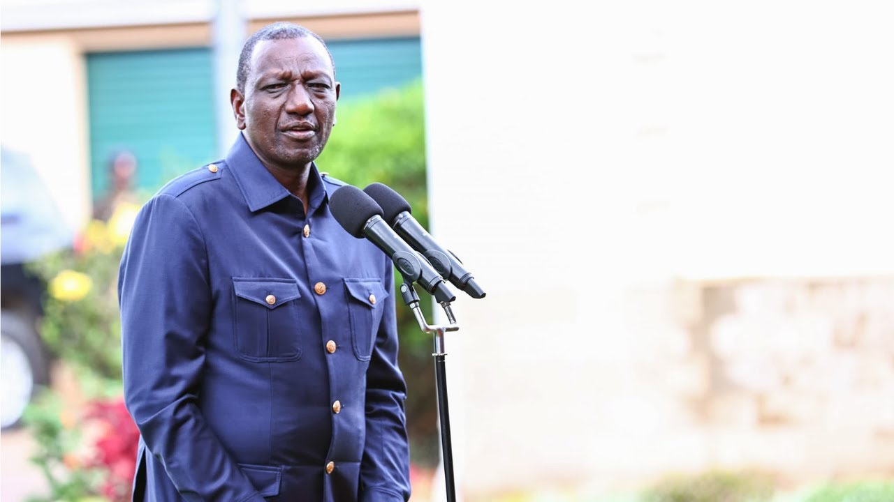LIVE; PRESIDENT RUTO SPEAKING IN STATE HOUSE NOW - YouTube