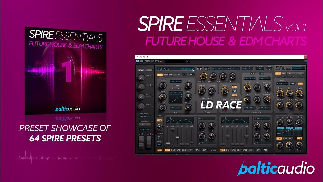 Spire Essentials Vol 1 - Future House & EDM Charts || Preset Showcase - YouTube