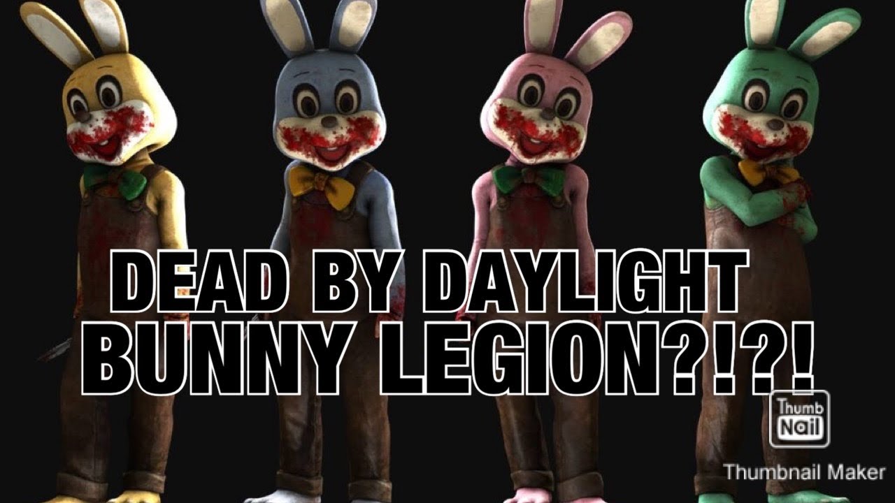 BUNNY LEGION?!?! | DBD NEW OUTFIT FOR LEGION - YouTube